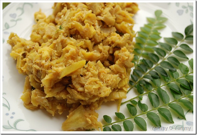 Chakka Puzhukku / Chakka Vevichathu / Mashed Jackfruit | Yummy O Yummy